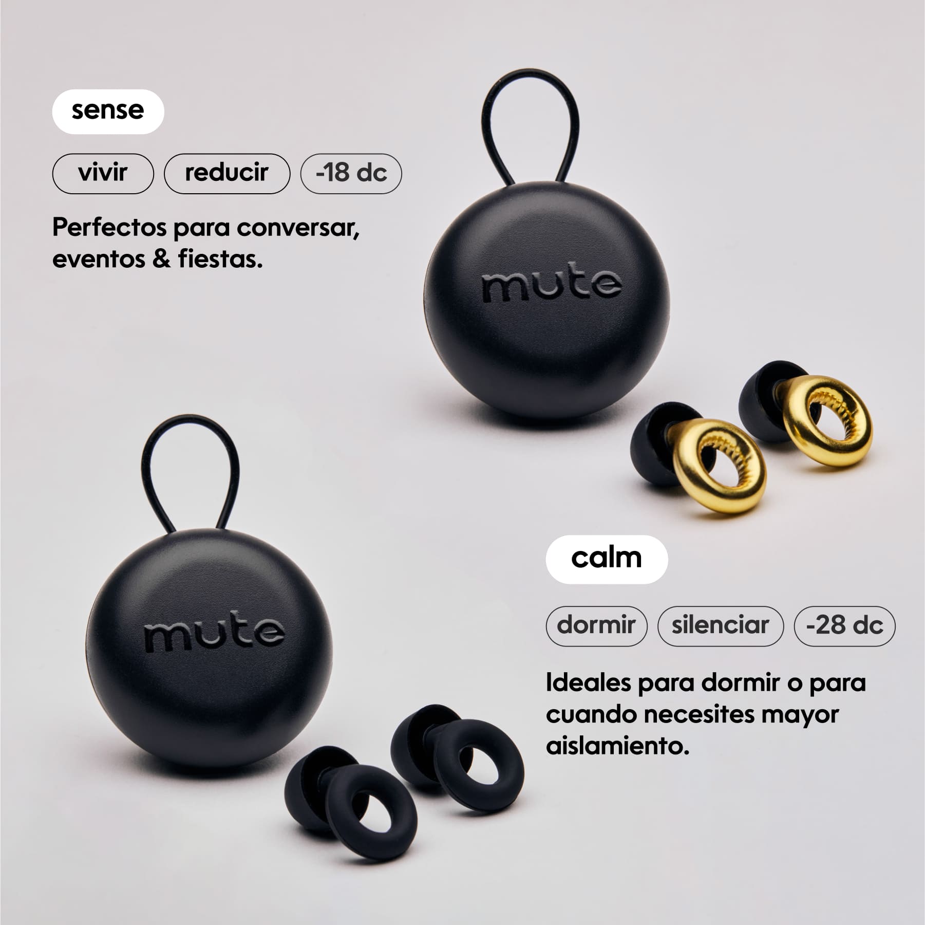 Silencio y Comodidad en Cada Momento – Mute Earplugs